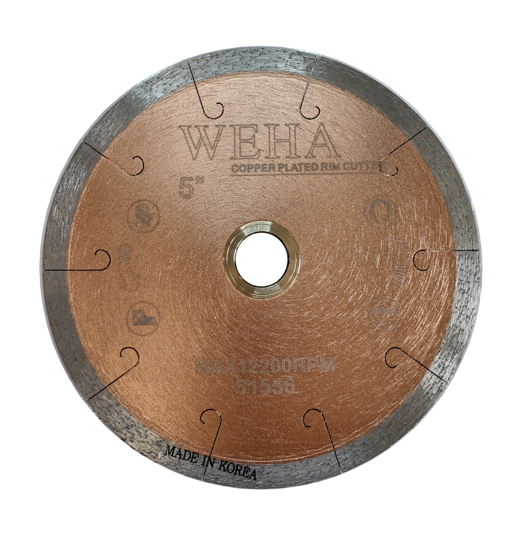 5″ Copper Core Continuous Rim Blade – Stone Creek Supplies